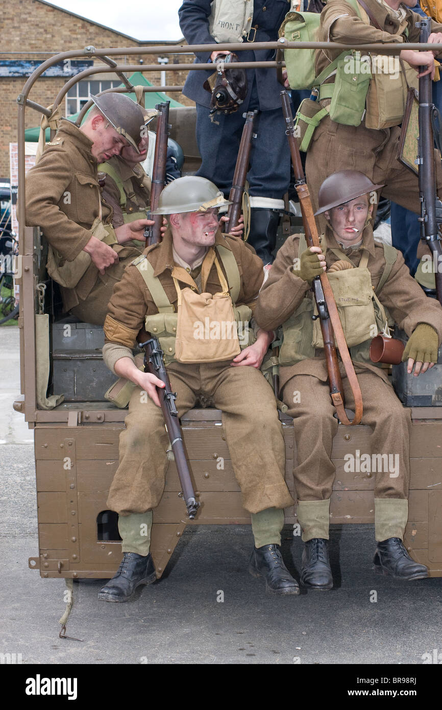 salute to the 1940's featuring reenactments of civilian life in the ...