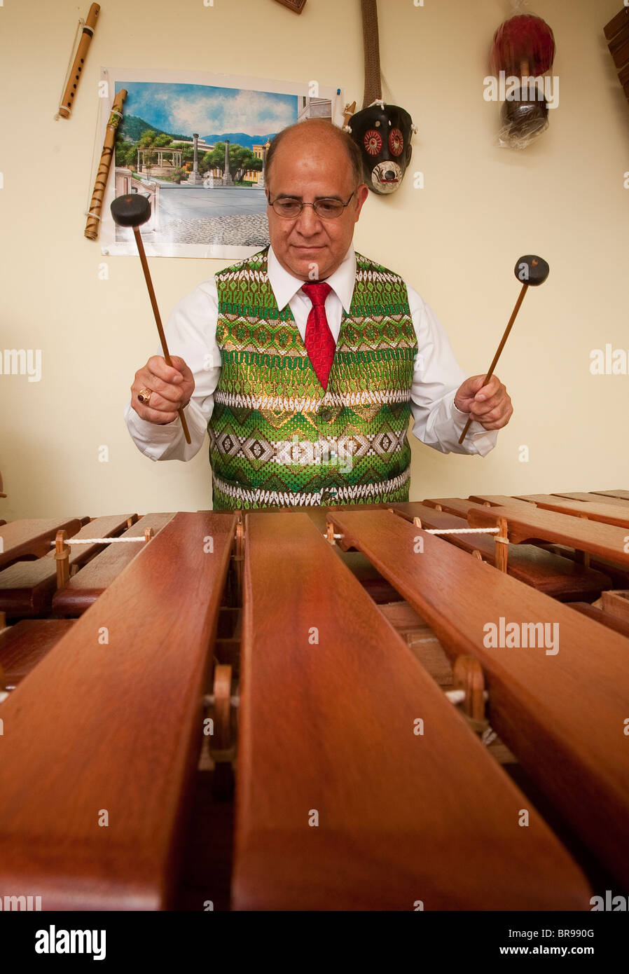 Playing marimba hi-res stock photography and images - Alamy
