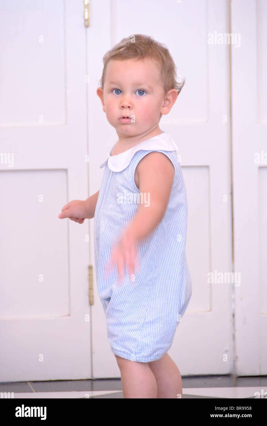 Merida, Yucatan/Mexico-July 8: Baby boy baptism celebration. Portrait ...