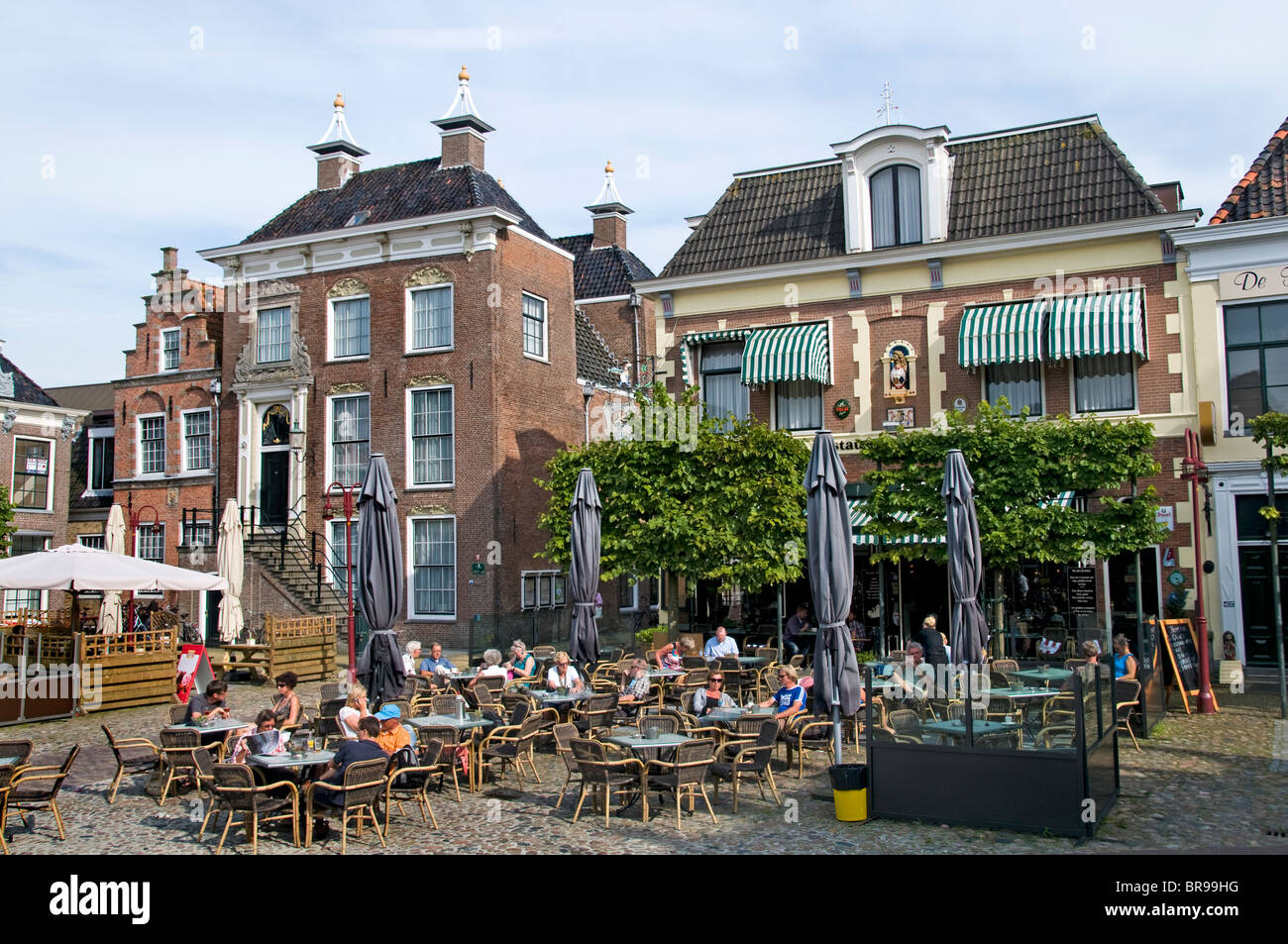 Workum friesland netherlands historic town hi-res stock photography and ...