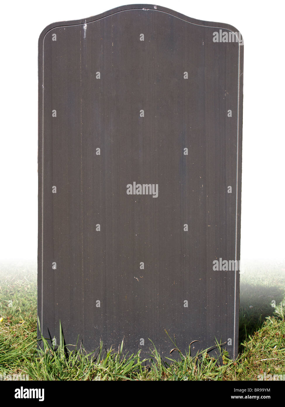 single grave stone cut out Stock Photo - Alamy