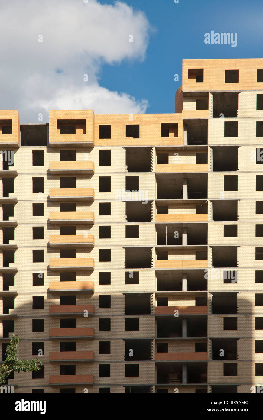 New builded multiroom house Stock Photo - Alamy