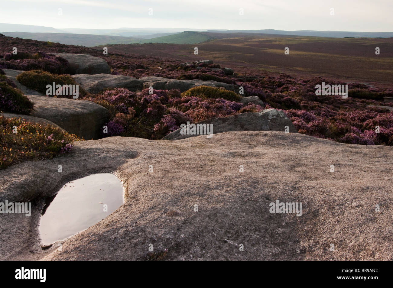 Stanage Edge in the Peak District National Park Stock Photo - Alamy