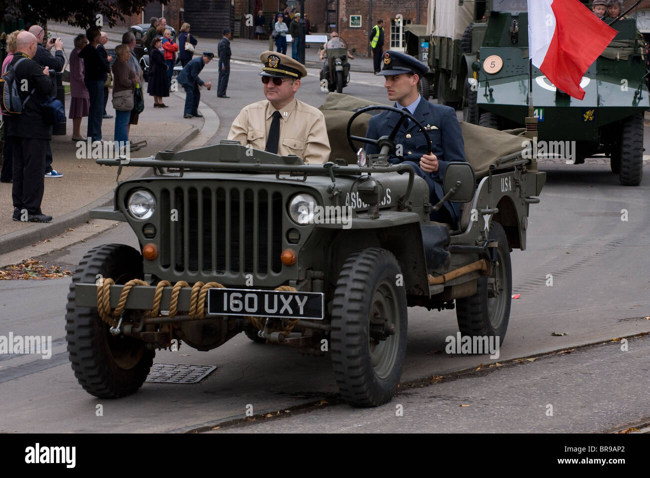 salute to the 1940's featuring reenactments of civilian life in the ...