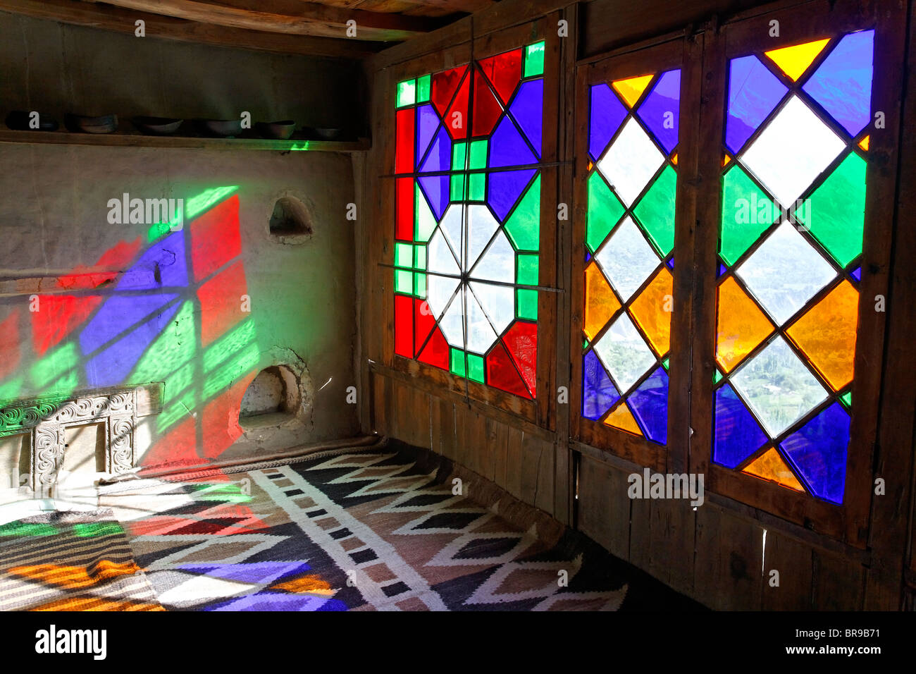 Baltit Fort interior, Karimabad, Hunza Valley, Pakistan Stock Photo - Alamy