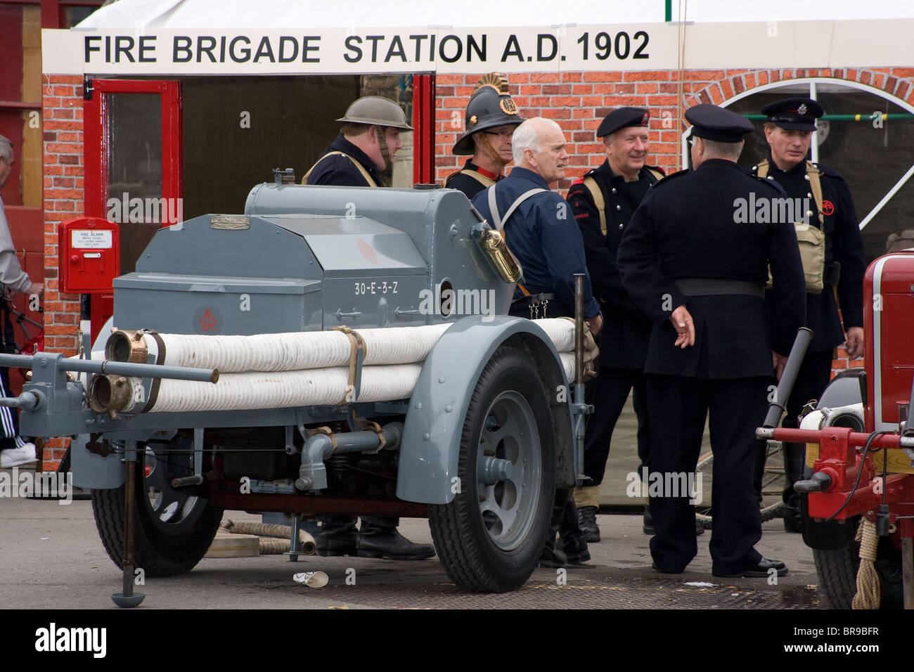 salute to the 1940's featuring reenactments of civilian life in the ...