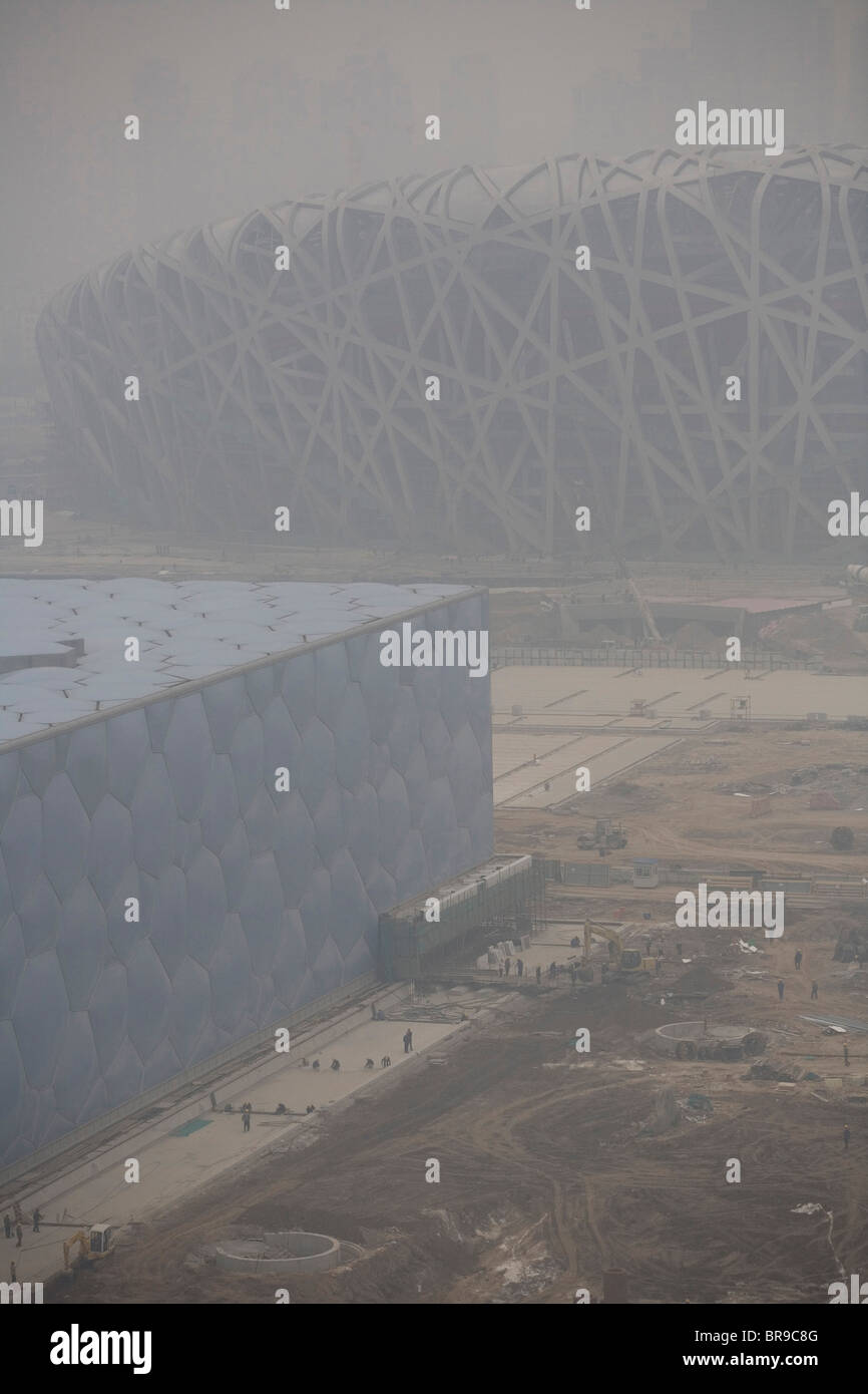 Pollution in Beijing China Stock Photo - Alamy