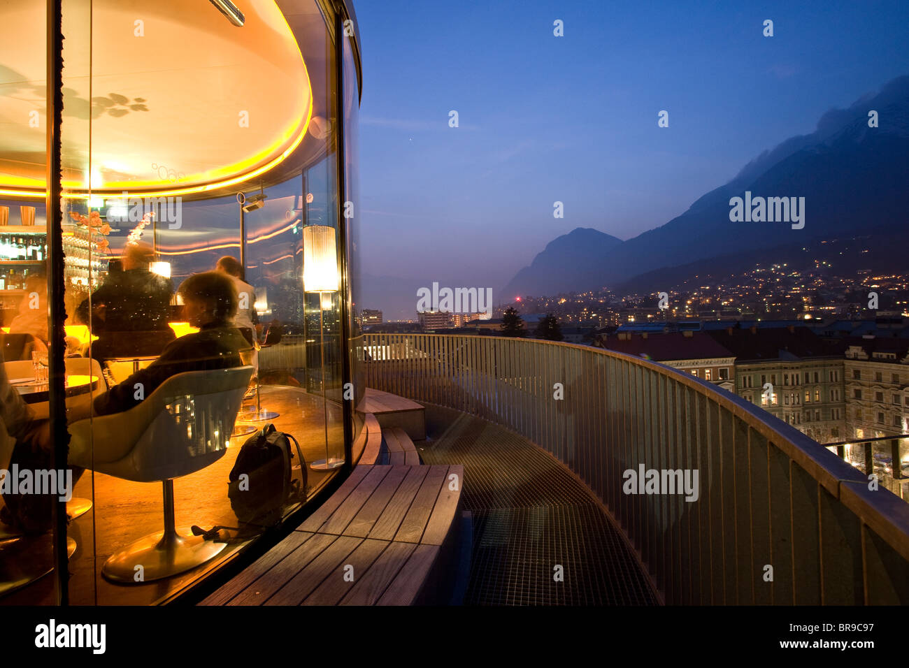 Innsbruck austria skyline mountains hi-res stock photography and images ...