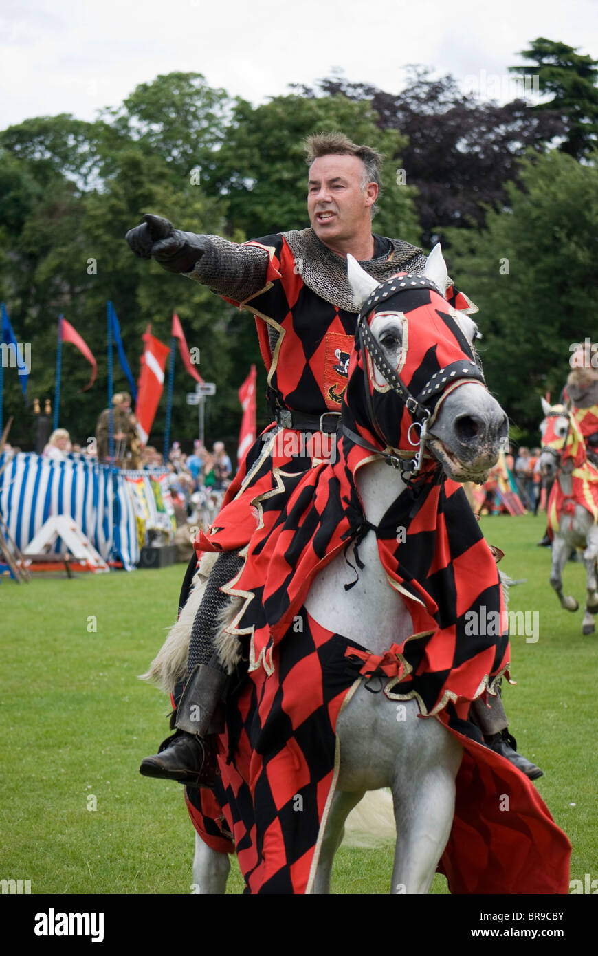 Part of a jousting display by the Knights of Royal England at ...