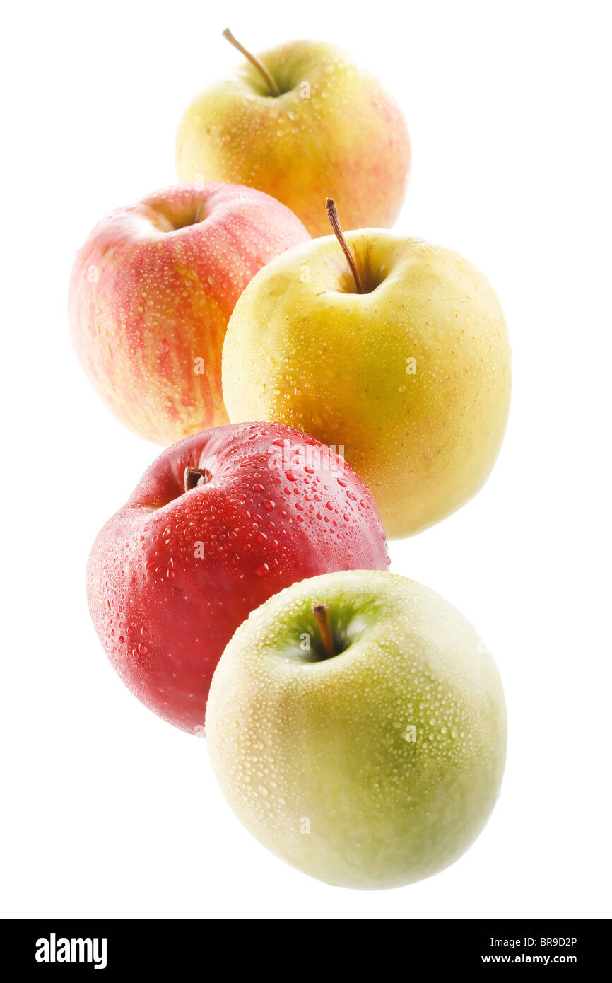 Blue apple fruit Cut Out Stock Images & Pictures - Alamy
