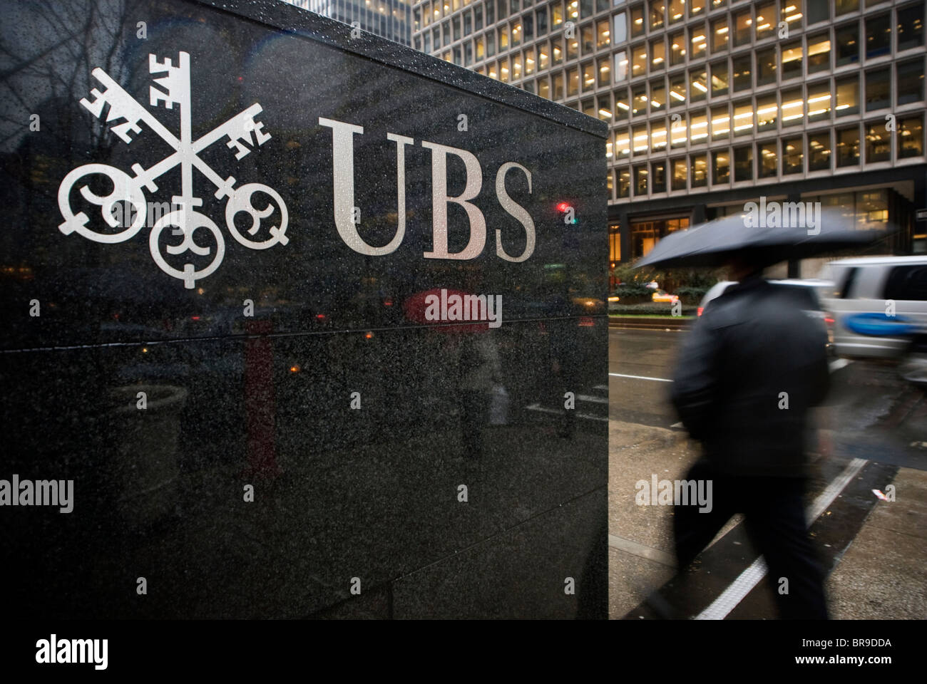 UBS banking headquarters on Park Avenue New York City NY Stock Photo ...