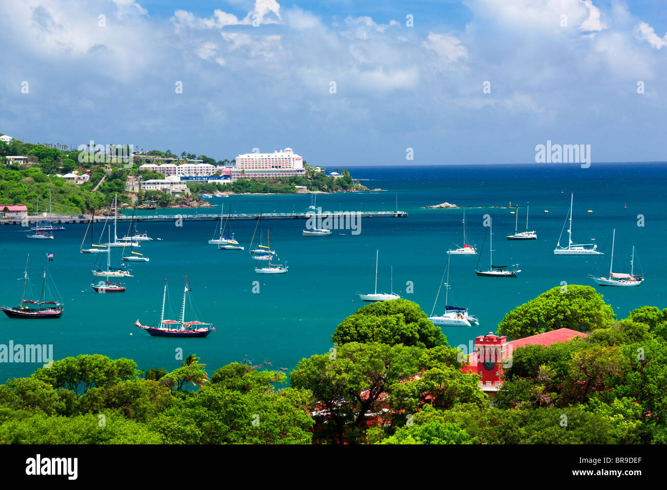 St thomas cruise port hi-res stock photography and images - Alamy
