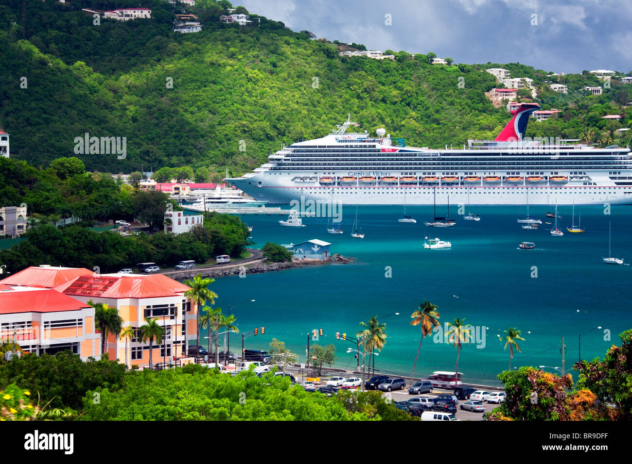 Us virgin islands st thomas harbor hi-res stock photography and images ...