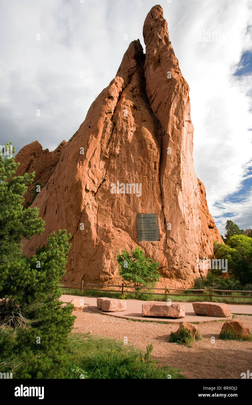 Signature rock garden gods colorado High Resolution Stock Photography ...