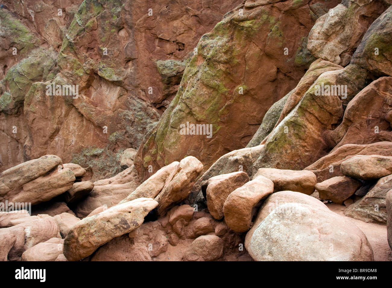 Rock Formation at the Garden of the Gods - Colorado Springs, Colorado ...