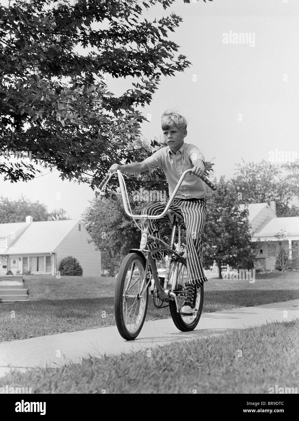 Nostalgic bike Black and White Stock Photos & Images - Alamy