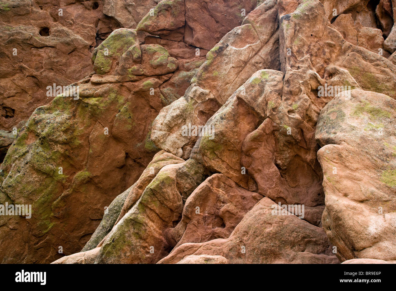 Rock Formation at the Garden of the Gods - Colorado Springs, Colorado ...