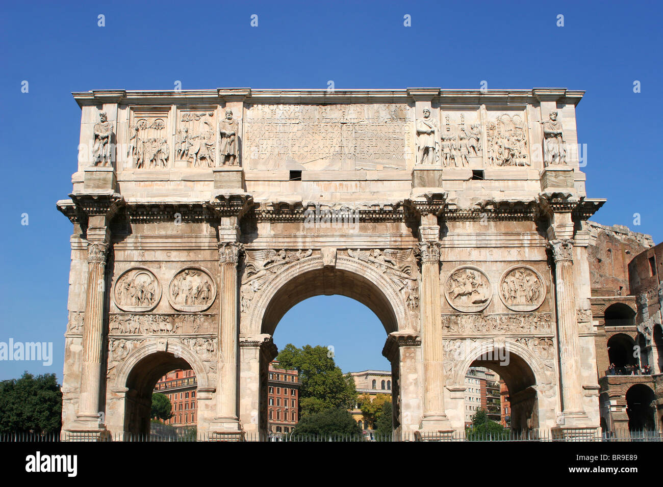 Rome - Constantine arch Stock Photo - Alamy