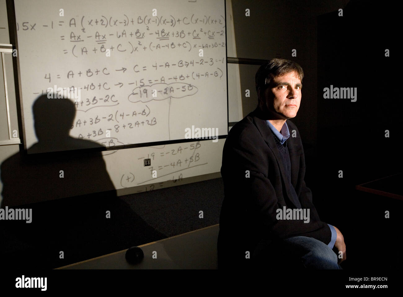 Randy Pausch Portrait Stock Photo - Alamy
