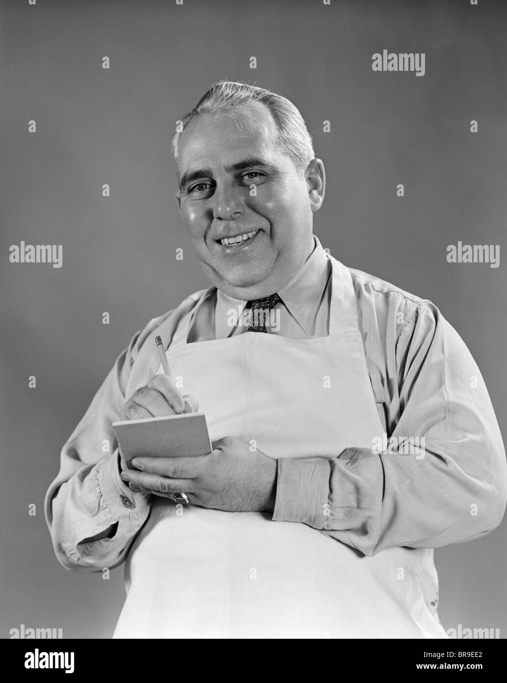 Apron for sale Black and White Stock Photos & Images - Alamy