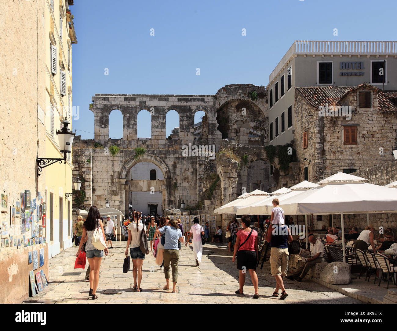 Old City of Split, Croatia Stock Photo - Alamy