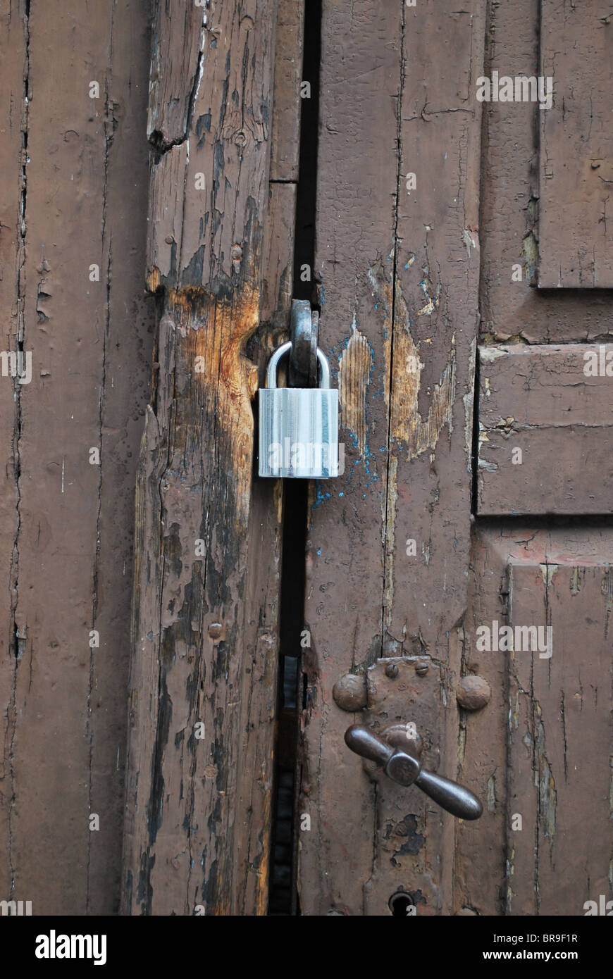 Broken Door Lock High Resolution Stock Photography and Images - Alamy