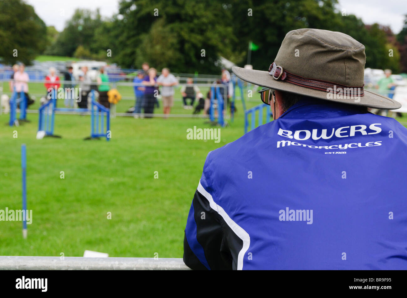A spectator at the Sandringham Game and Country Fair Stock Photo - Alamy