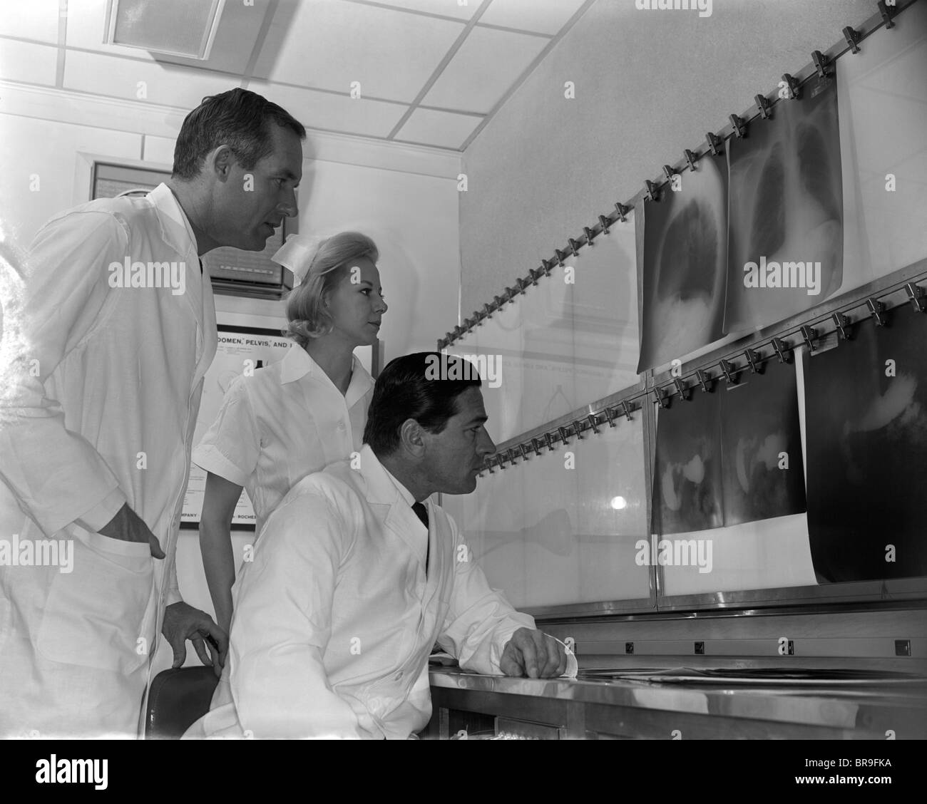 Doctors on meeting Black and White Stock Photos & Images - Alamy
