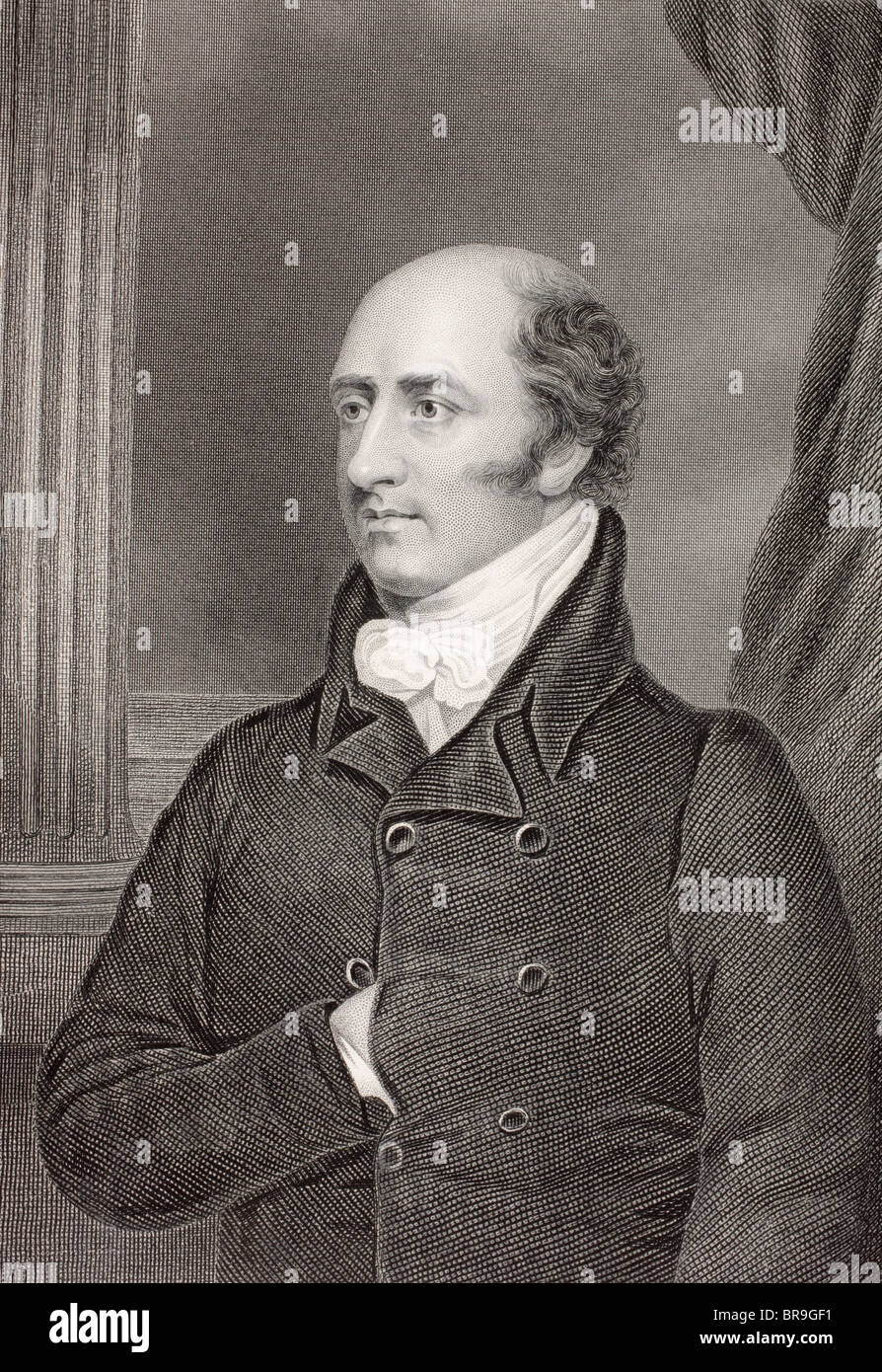 George Canning, 1770 to 1827. British statesman, politician and Foreign ...