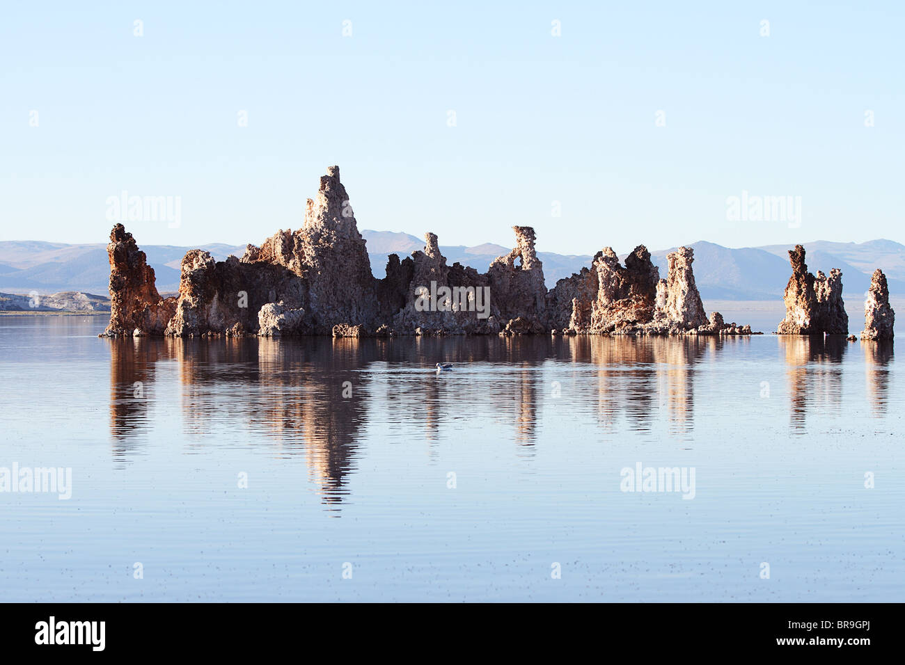 Mono Lake Tufa formations Stock Photo - Alamy