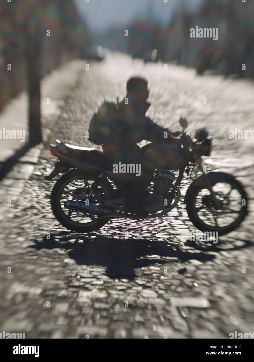 Traveler on the street Stock Photo - Alamy
