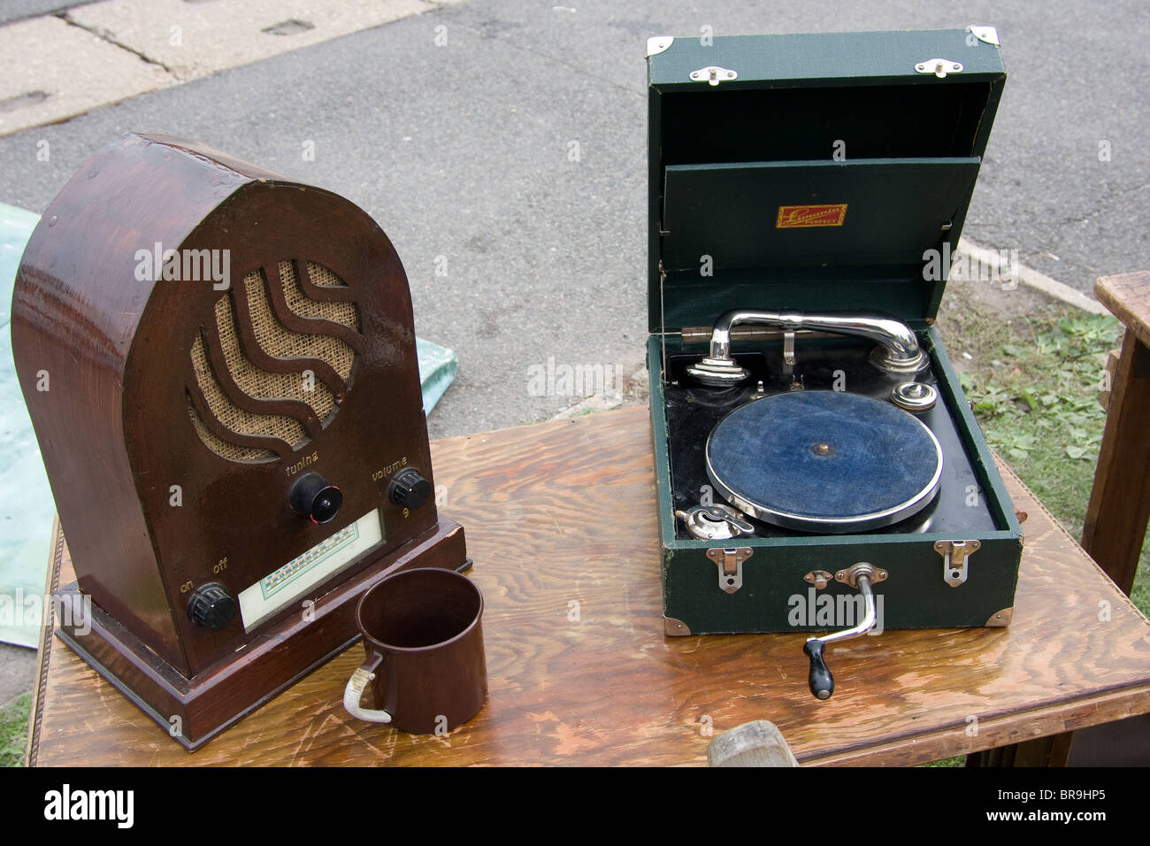 Portable Phonograph 1940s