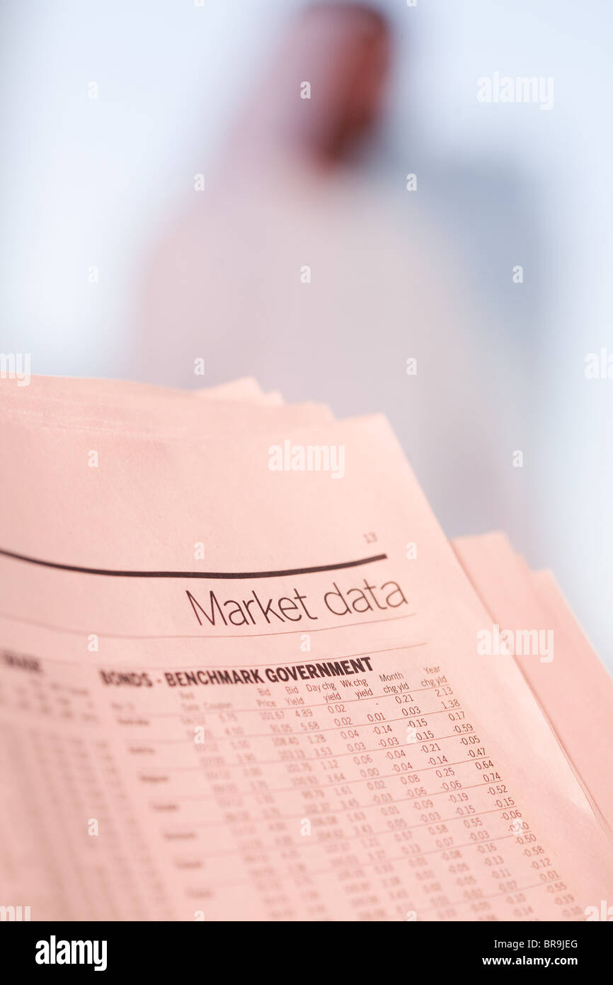 Market newspaper newspaper hi-res stock photography and images - Alamy