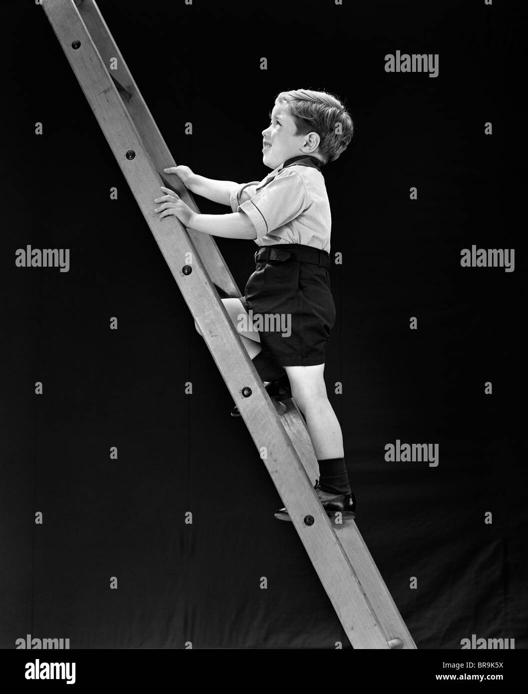 Child ladder classic hi-res stock photography and images - Alamy