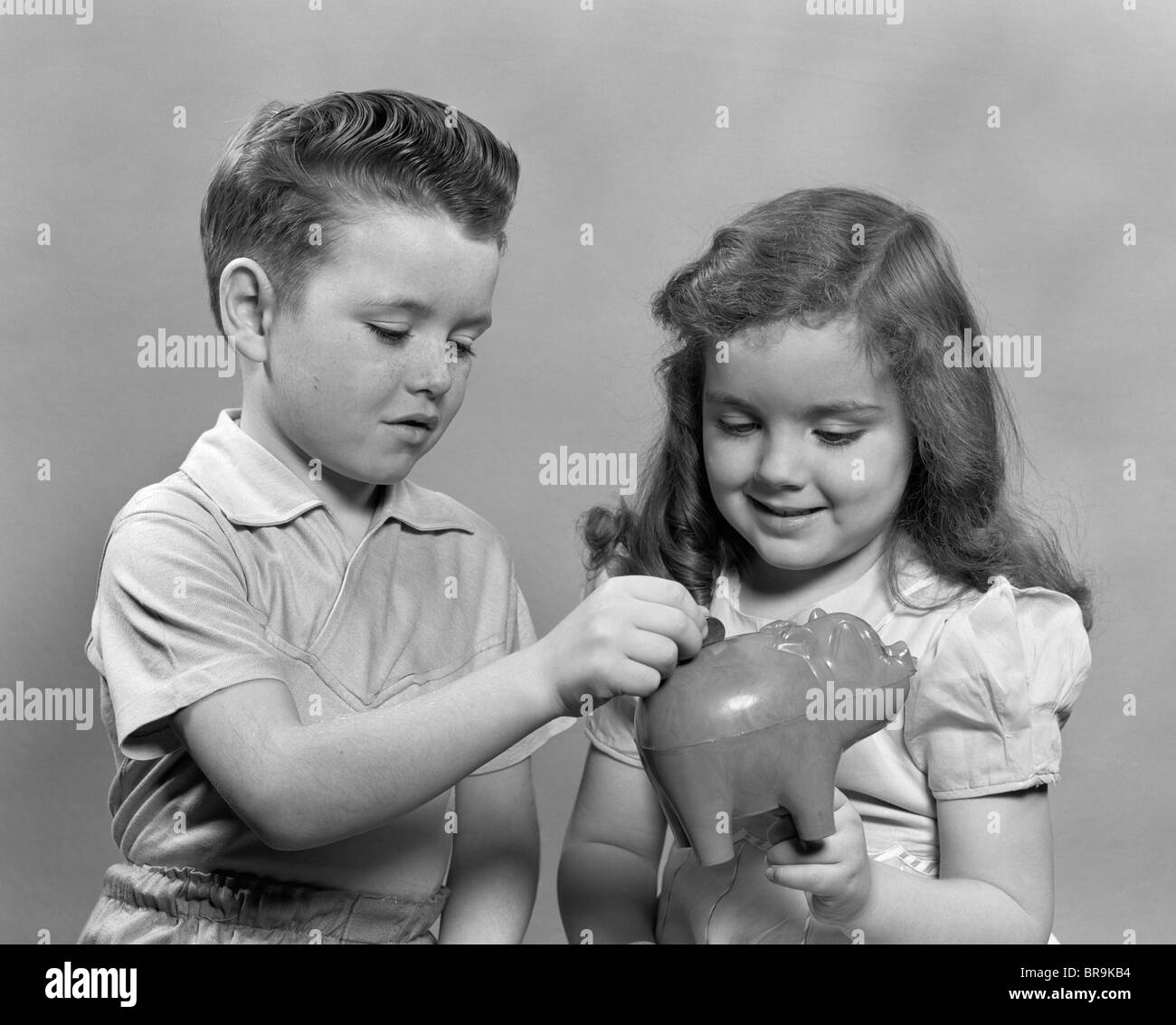 1950s bank saving hi-res stock photography and images - Alamy