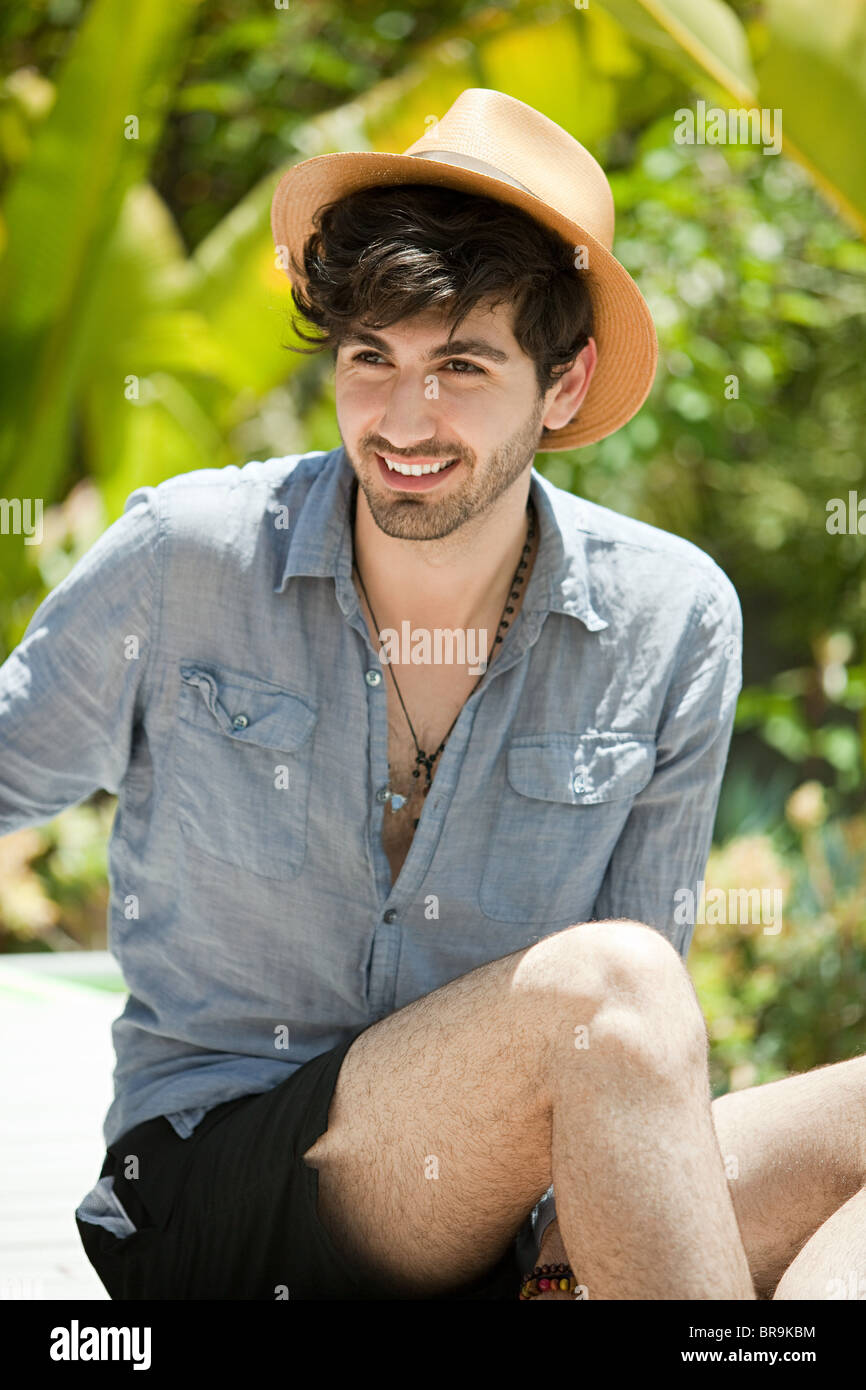 Man trilby hi-res stock photography and images - Alamy
