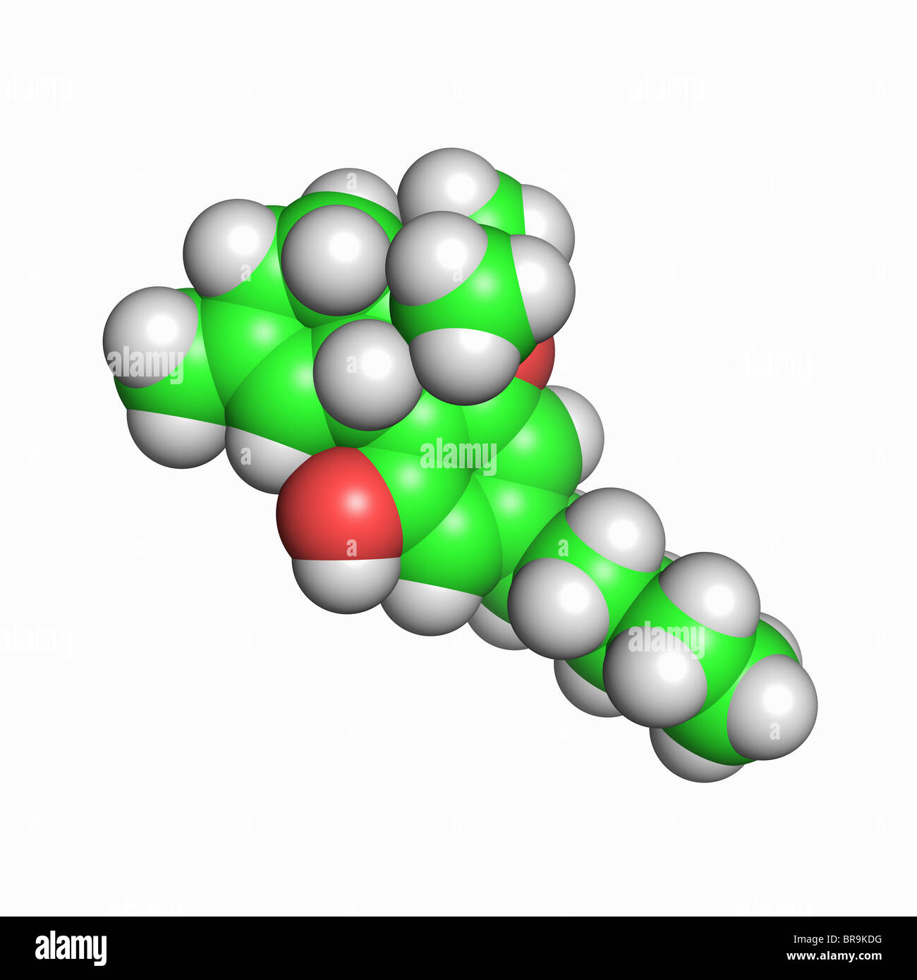 Thc molecule Cut Out Stock Images & Pictures - Alamy