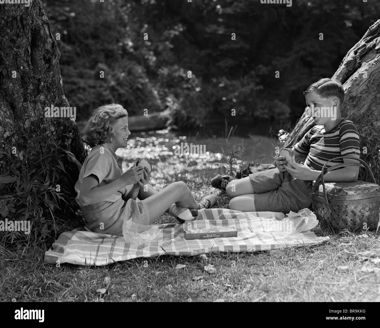 Vintage picnic hi-res stock photography and images - Alamy