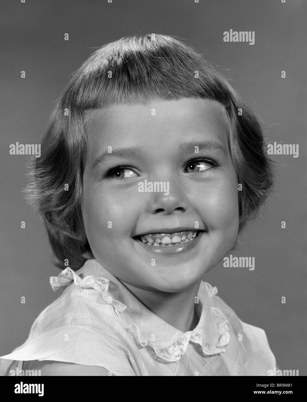 Looking off to side Black and White Stock Photos & Images - Alamy