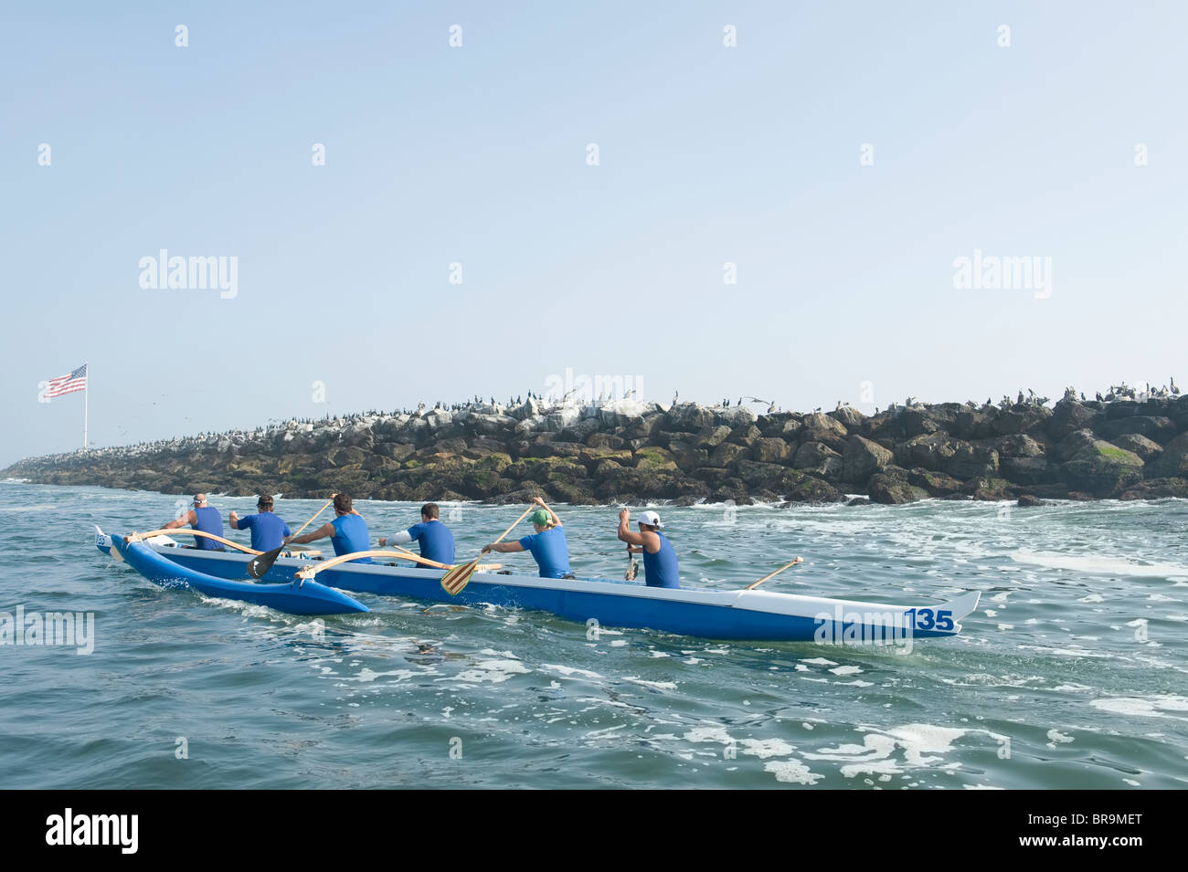 Outrigger flag hi-res stock photography and images - Alamy