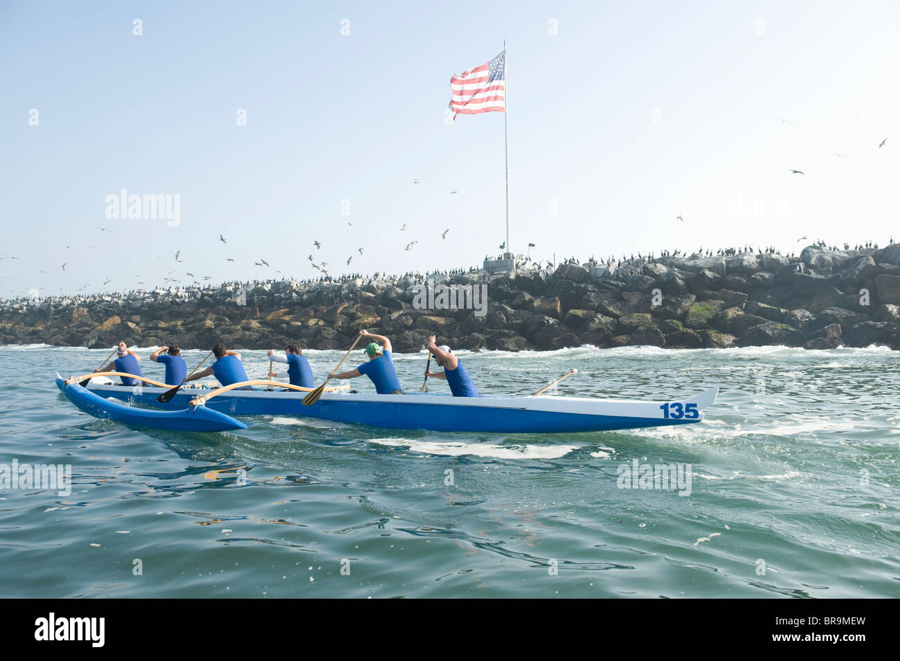 Outrigger flag hi-res stock photography and images - Alamy