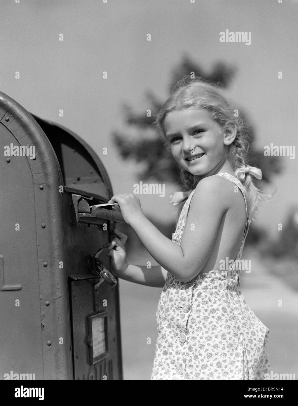 Half length letter box Black and White Stock Photos & Images - Alamy