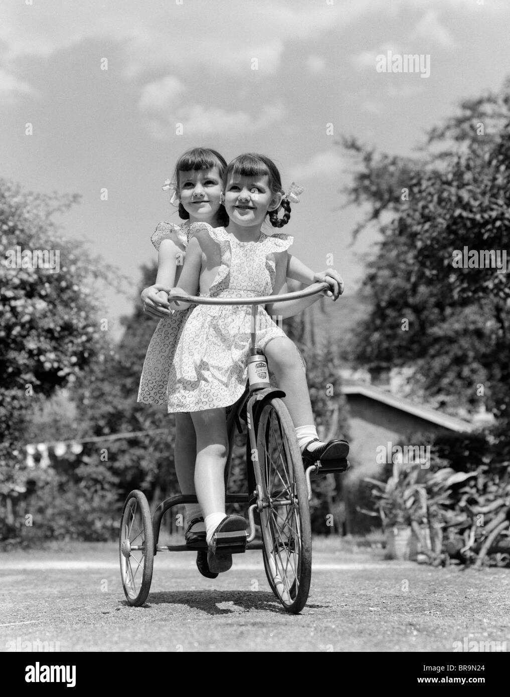 Old fashioned tricycle children hi-res stock photography and images - Alamy