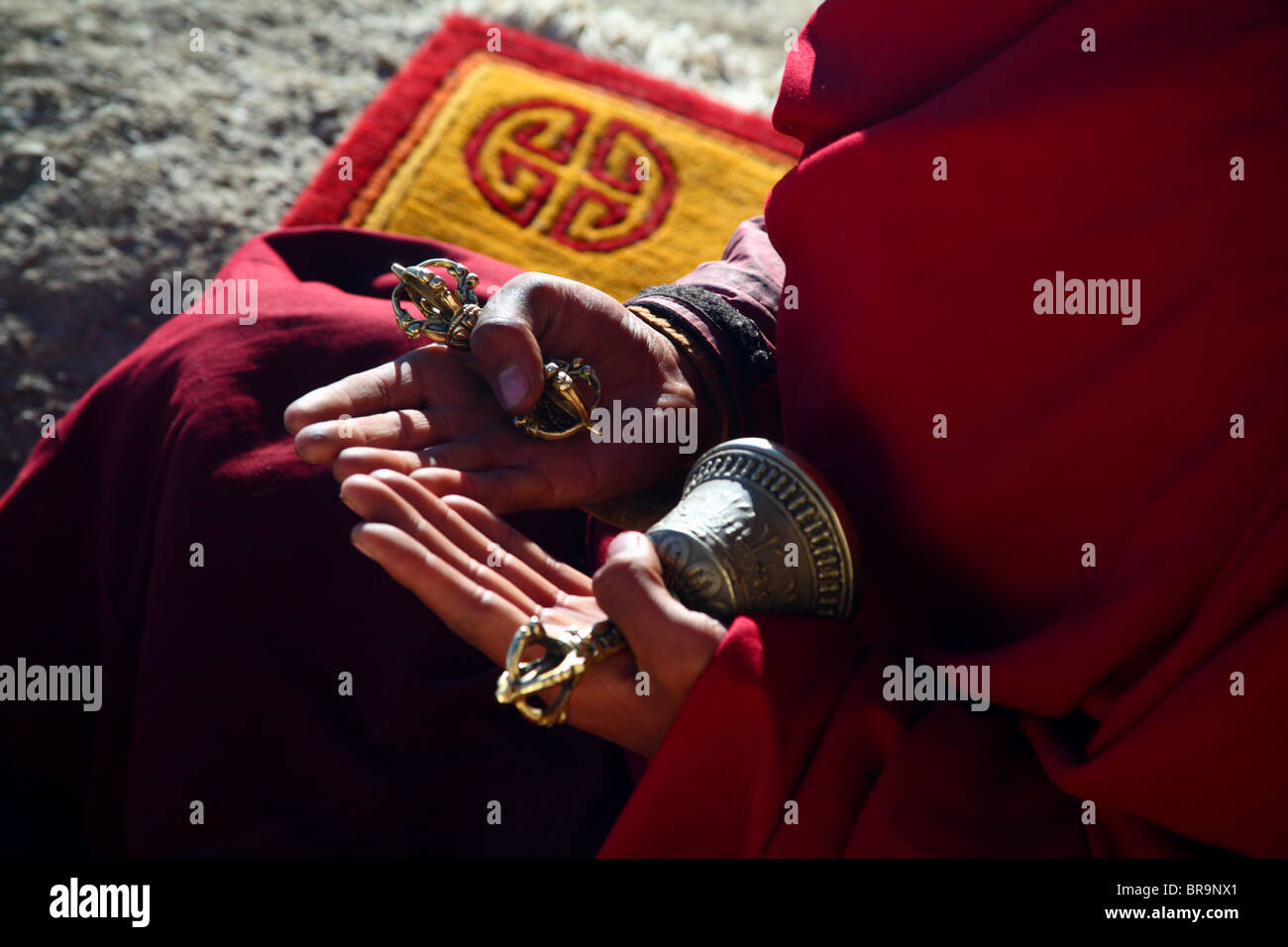 typical and important religious Buddhist symbols in Tantric Buddhism ...