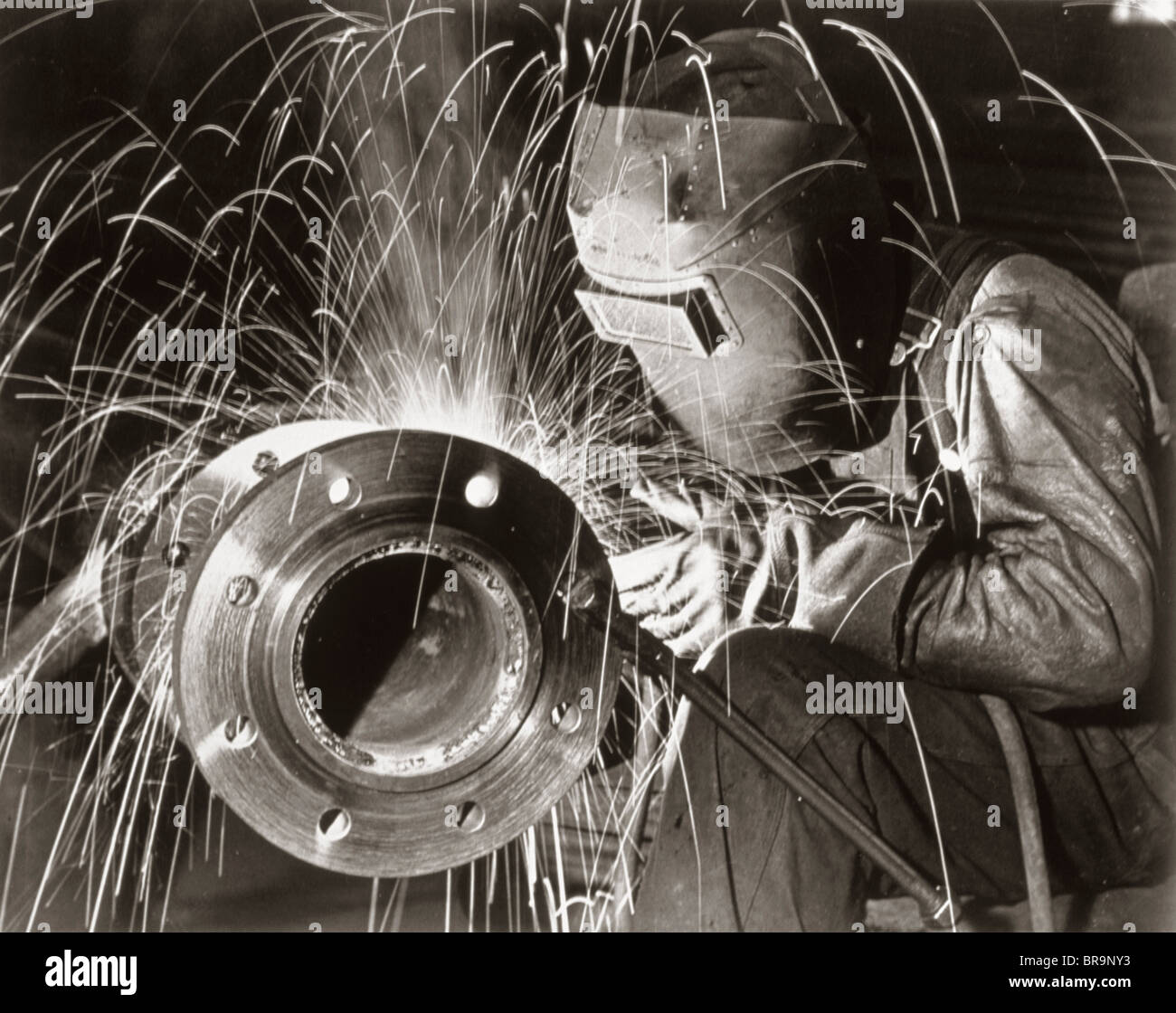 1950s welder hi-res stock photography and images - Alamy