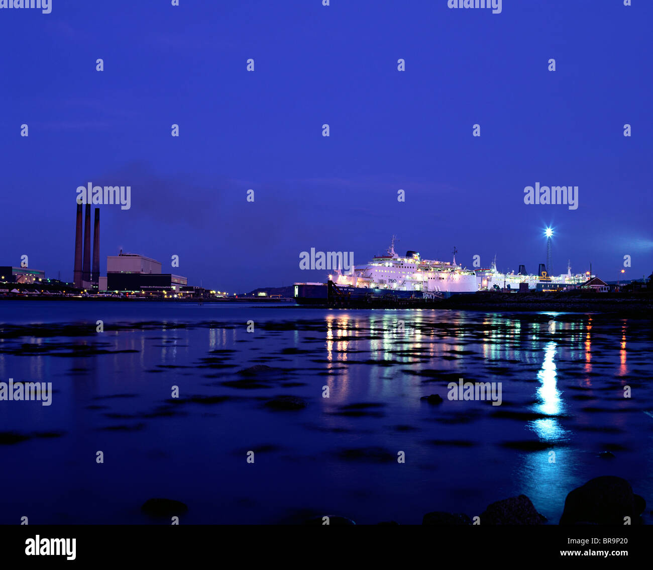 Port Of Larne, Co. Antrim, Ireland Stock Photo - Alamy