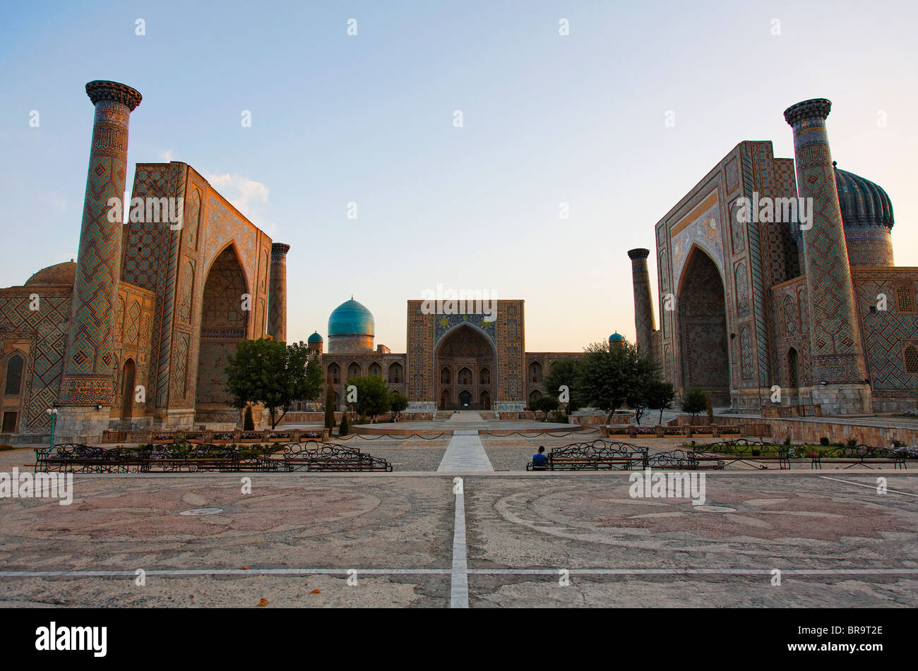 The Registan, Samarkand, Uzbekistan Stock Photo - Alamy