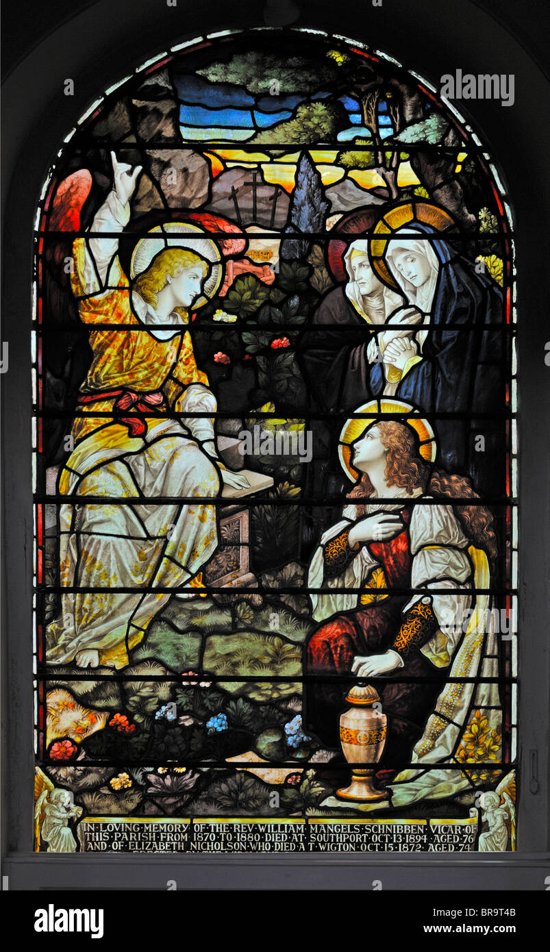 "The Empty Tomb" window. Church of Saint Mary the Virgin, Wigton ...