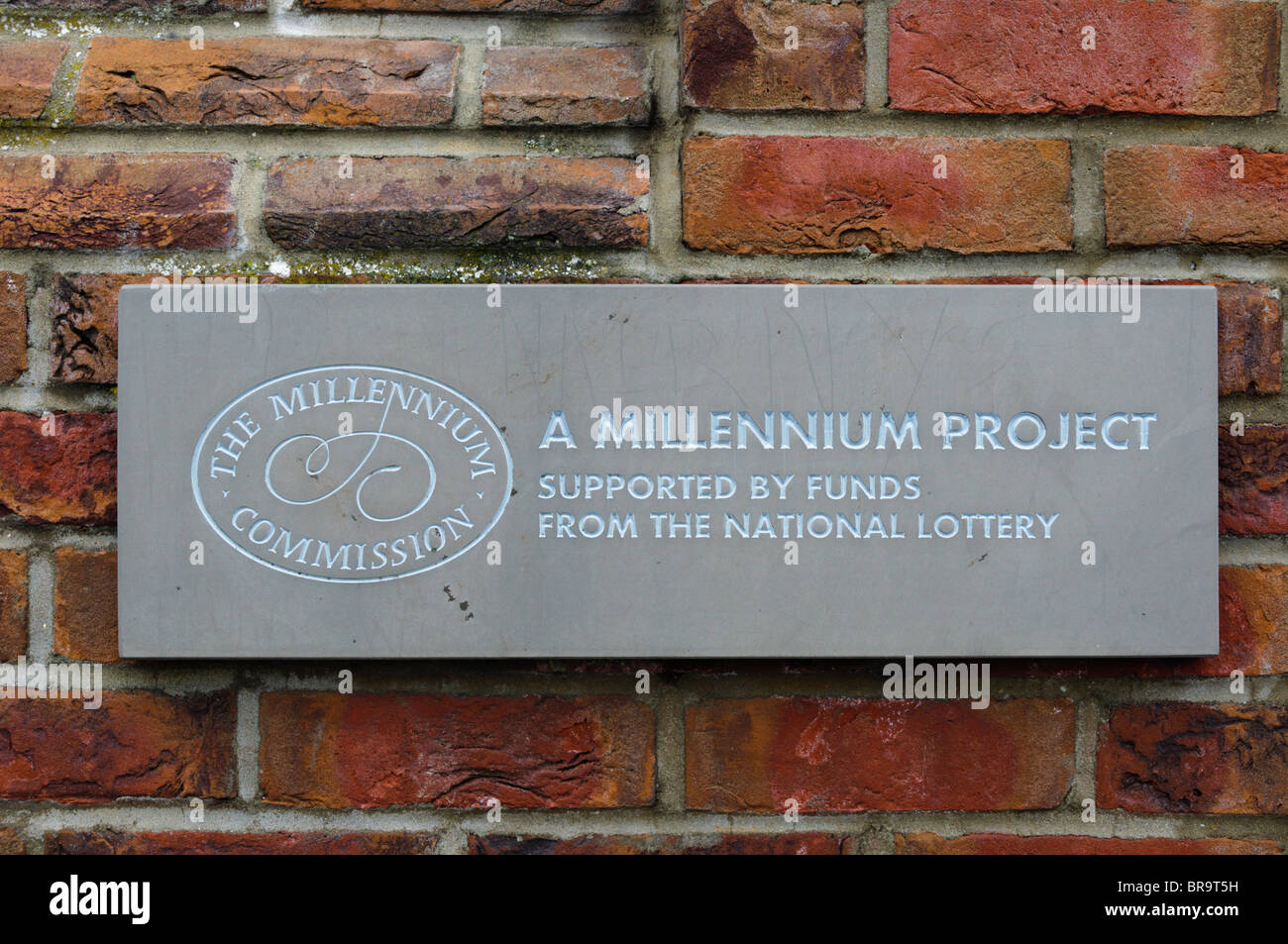 Funded by the millennium commission hi-res stock photography and images ...
