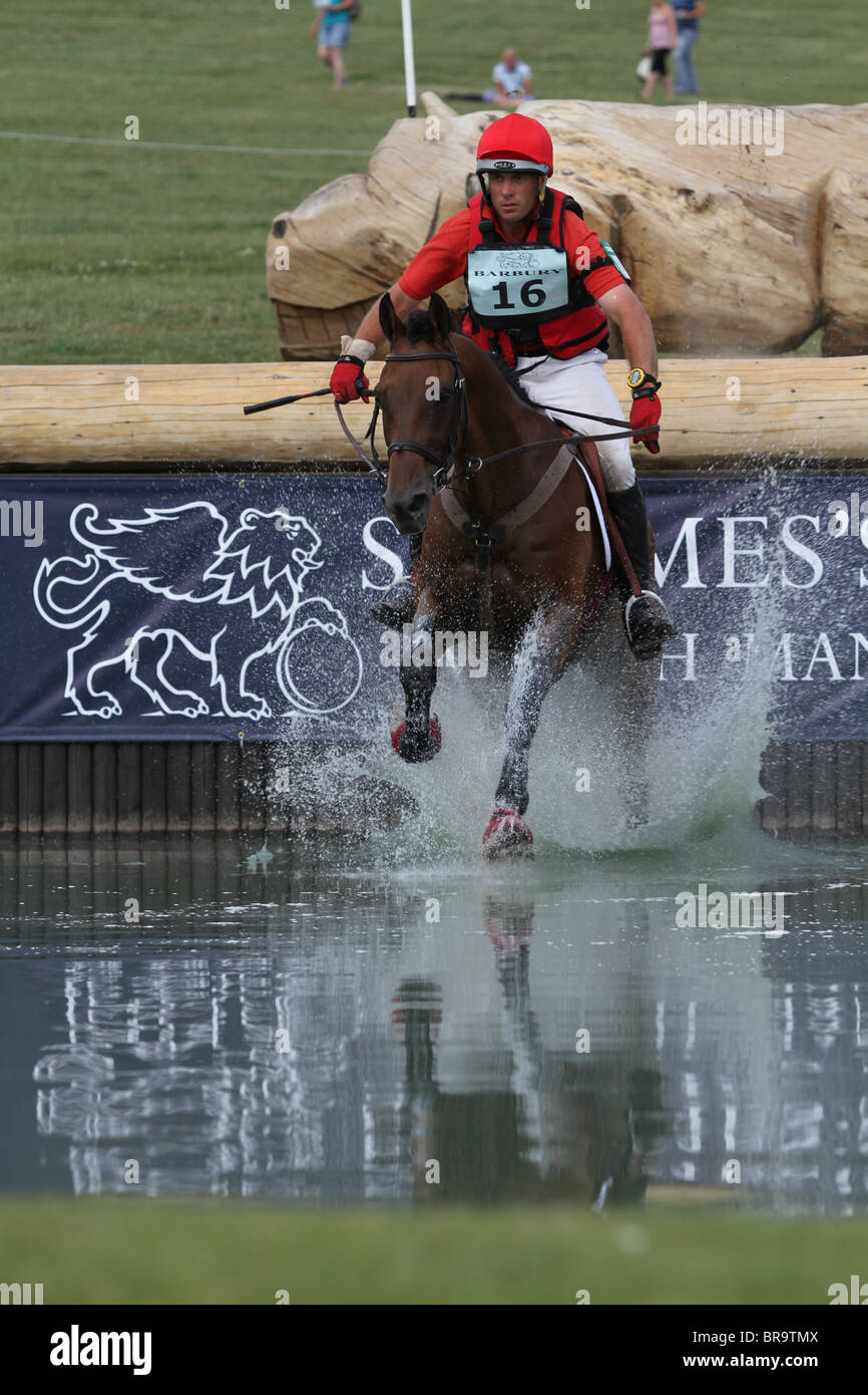 Paul Tapner at Barbury Castle 2010 Stock Photo - Alamy